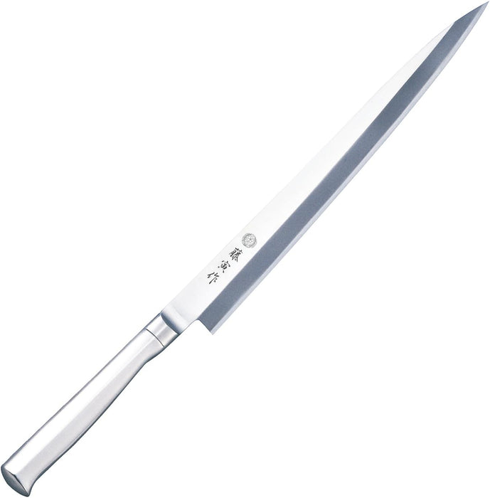Tojiro Fujitora Molybdenum Vanadium Steel Yanagiba Asymmetrical Handle ...