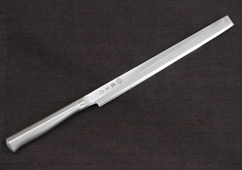 Tojiro Fujitora Molybdenum Vanadium Steel Takobiki Asymmetrical Handle ...